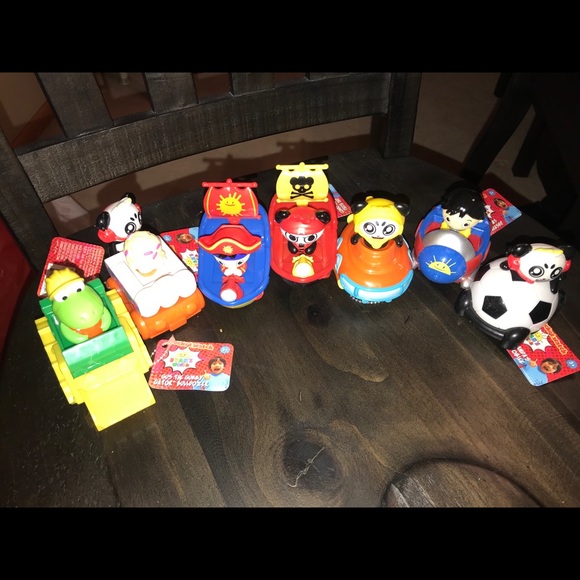 Nickelodeon | Toys | Nwt Lot Of 7 Ryans World Racers Die Cast Vehicles ...